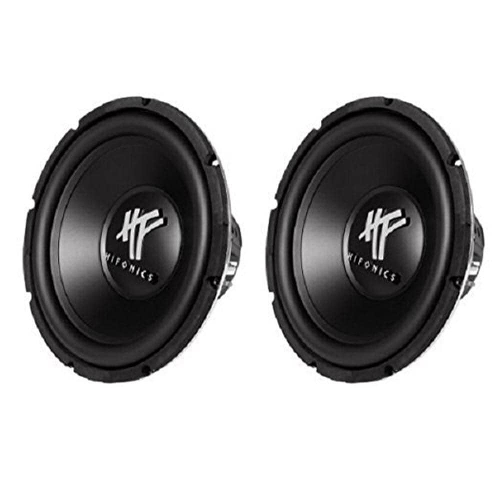Hifonics HFX12D4-PAIR 400-Watt 12-Inch HF Series Dual 4-OHM Subwoofer ...