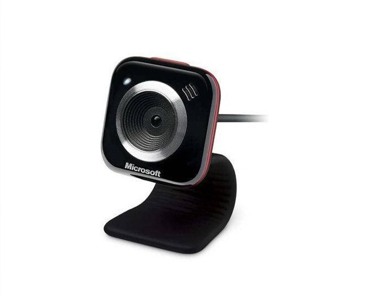 Microsoft LifeCam VX-5000 Webcam (Red Accent) – The Pc Connect Store LLC